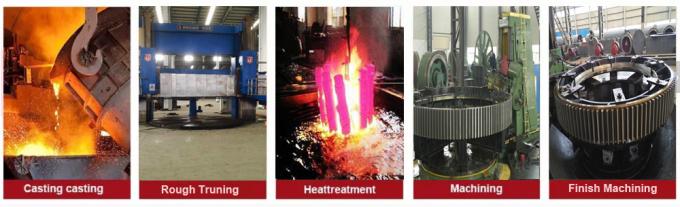 Mine Hoist Cast Iron 1000mm Head Sheave Wheel