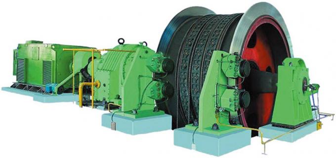 Mining Industry Multi Rope 1000r/Min Friction Hoist