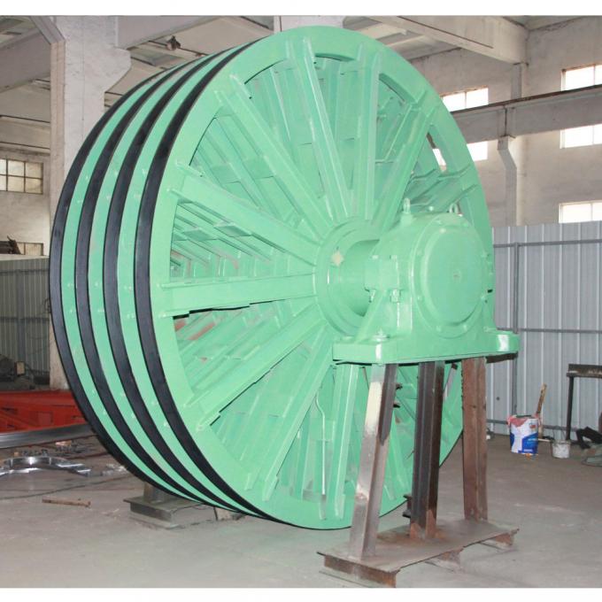 Big Fly Wheel Gear Mining Machinery Head Sheave Wheel
