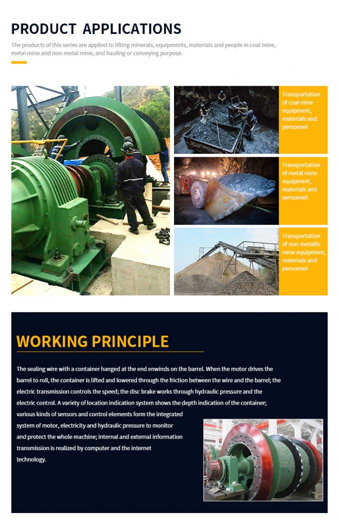 500 Kn Winding Friction Hoist