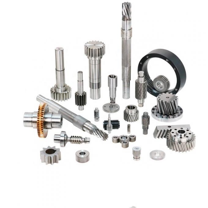 Aluminum Stainless Steel Small 60HRC Brass Spur Gears