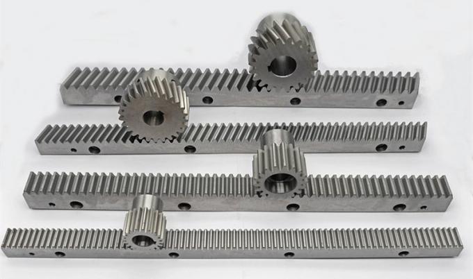 C45 Steel Helical Gear Rack For Building Material